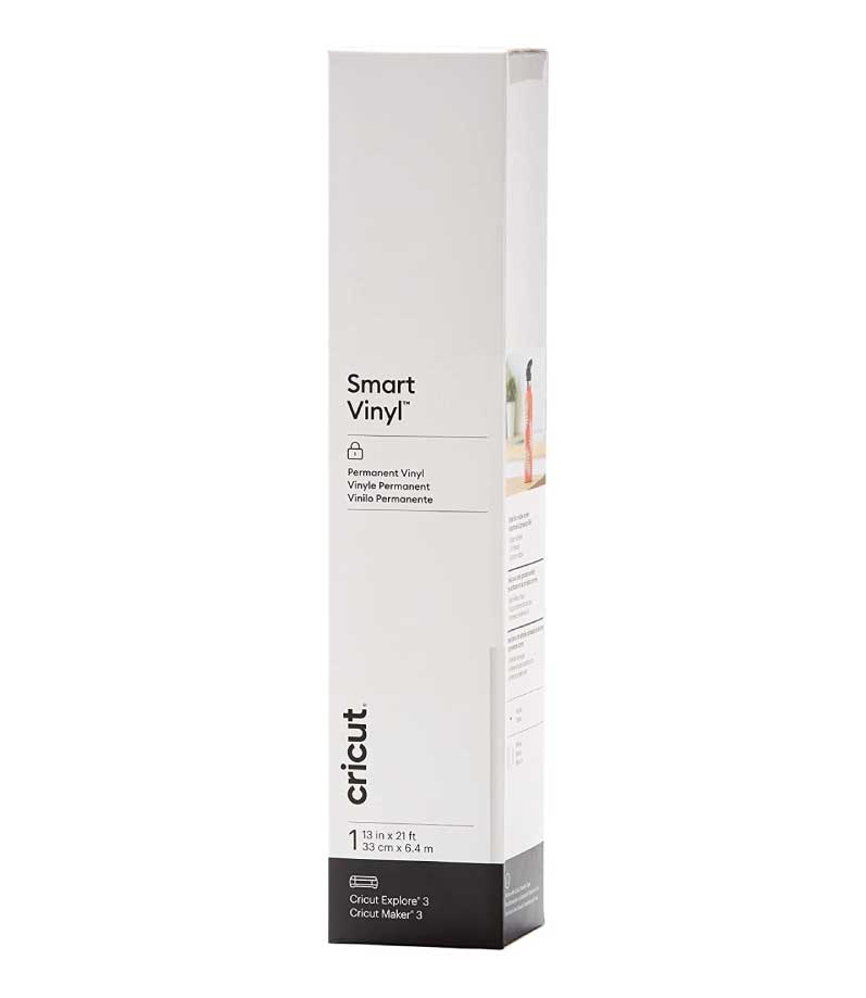 Cricut Smart Vinyl Permanent 33x640cm 1 sheet (White) | Heatmaxqatar.com
